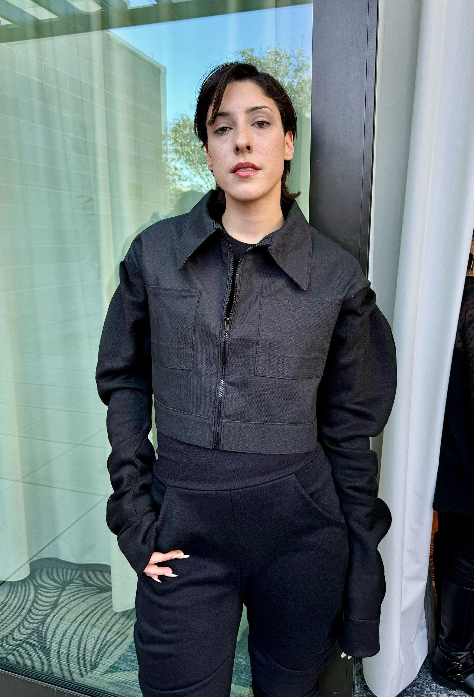 Soft and Structured Cropped Jacket - PREORDER – CasasRojas